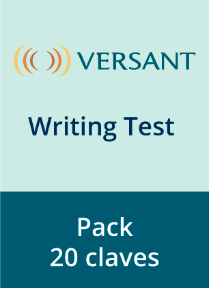Versant Writing Test (PACK X 20 CÓDIGOS) – Pearson Argentina